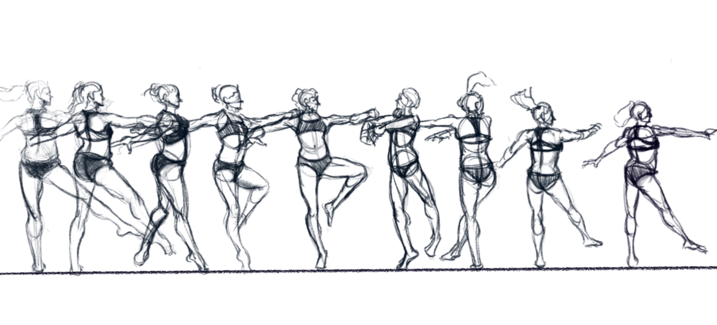 Dance _ study 1 - Bodies In Motion