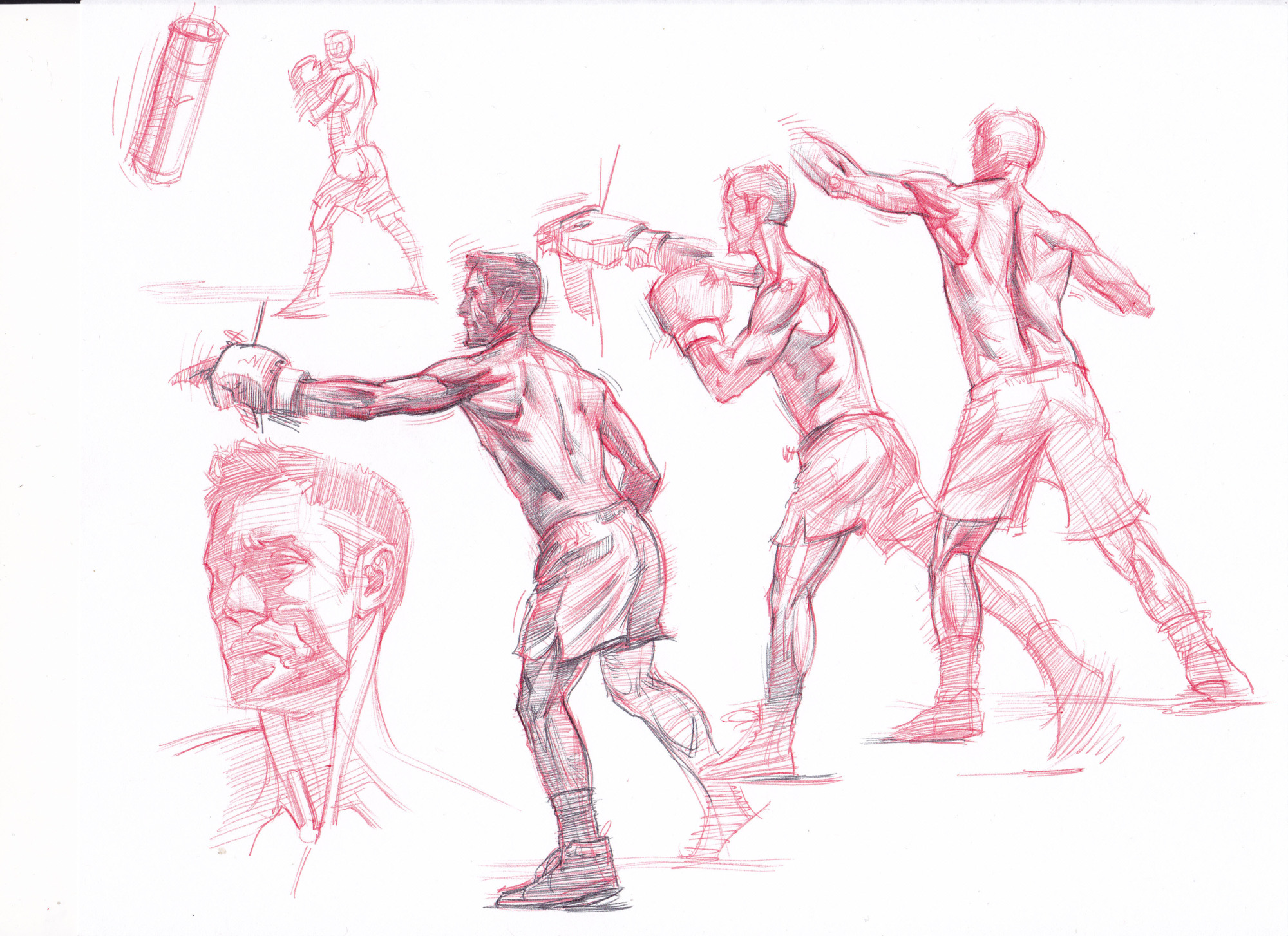 Kickboxing sketches - Bodies In Motion