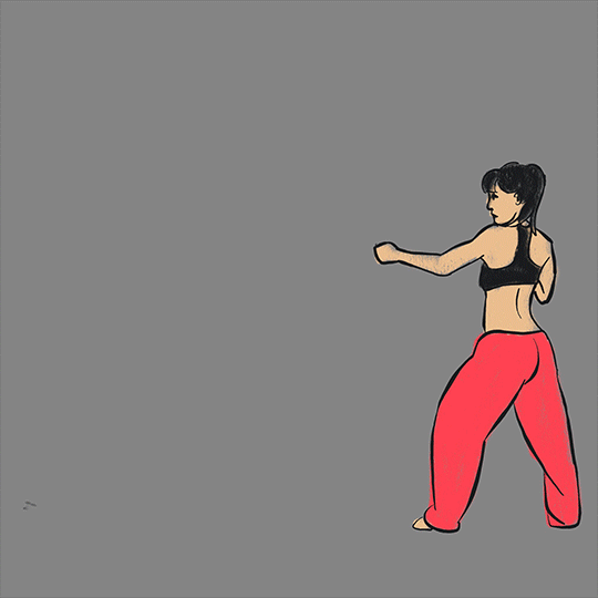 Animation practice WIP2 - Bodies In Motion